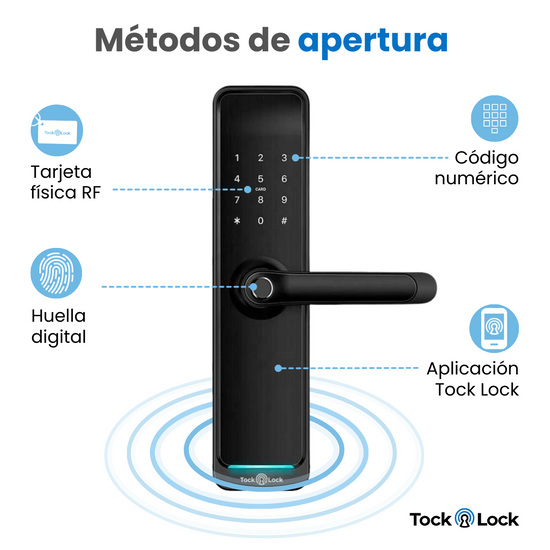 Cerradura Inteligente Tock100 PLUS-TL – Tock Lock MX